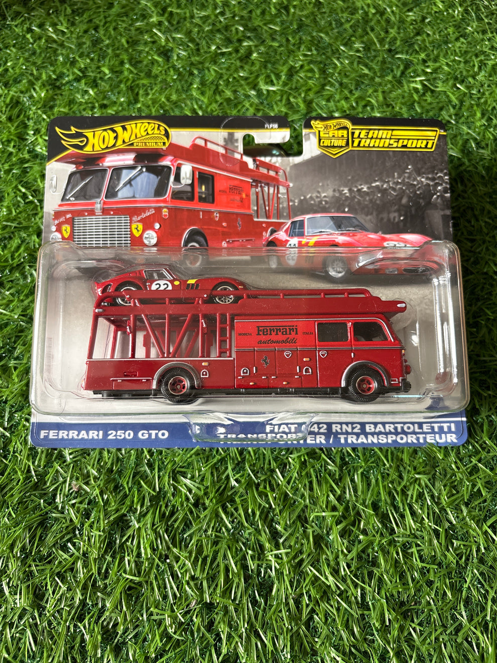 TEAM TRANSPORT - FERRARI 250 GTO / FIAT 642 RN2 BARTOLETTI TRANSPORTER ...