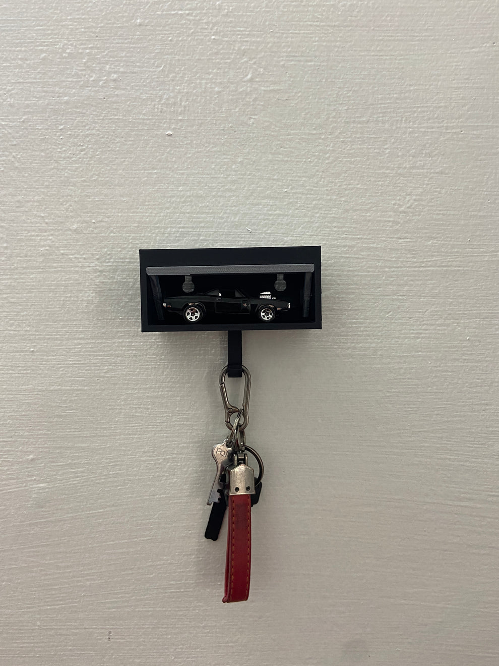 GARAGE KEY HOLDER WITH OPENABLE DOOR - BLACK/GREY – Rolling Metal ...